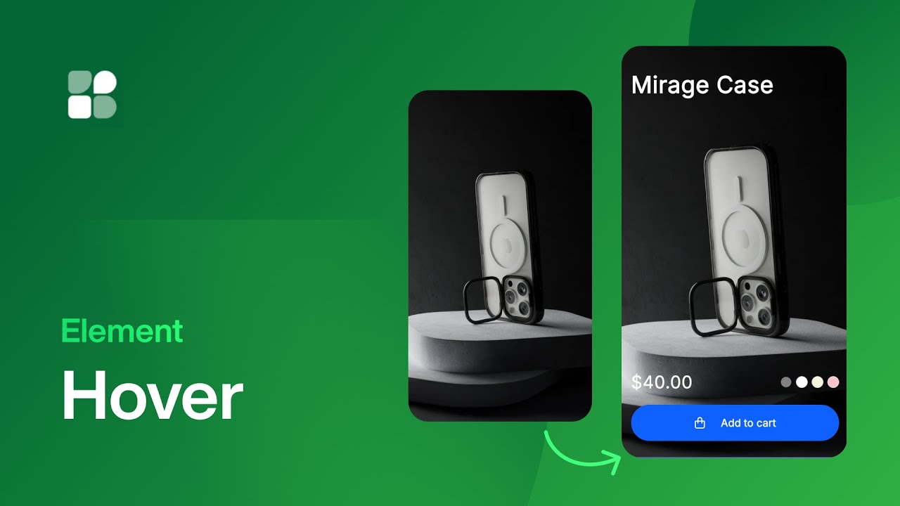 Hover Element - XO Builder - YouTube