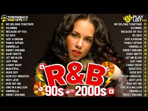Old School R&b Mix 90s 2000s - Alicia Keys, Usher, Chris Brown, Ne-Yo, Akon - Throwback R&b Classics