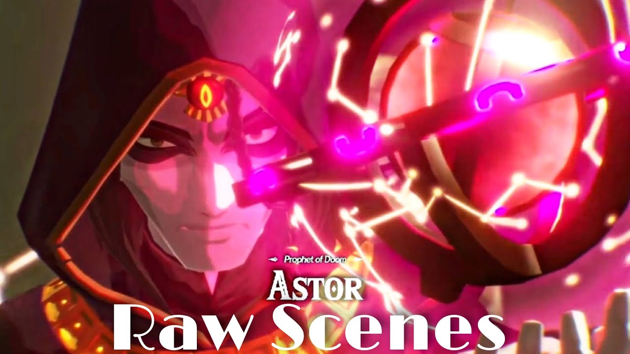 Astor - Hyrule Warriors Age Of Galamity - Raw Scenes - YouTube