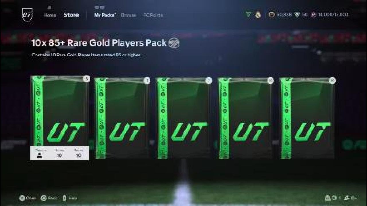 Fc25 pack and play - YouTube