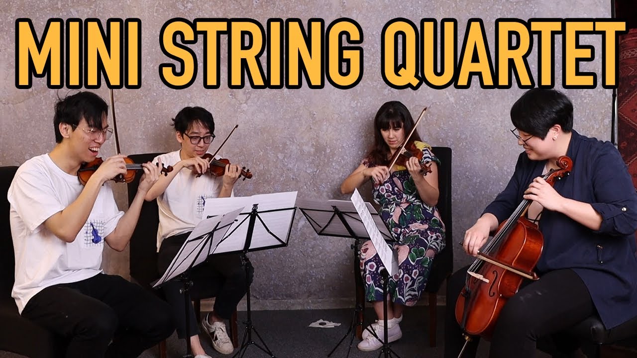 Different Size String Quartet - YouTube