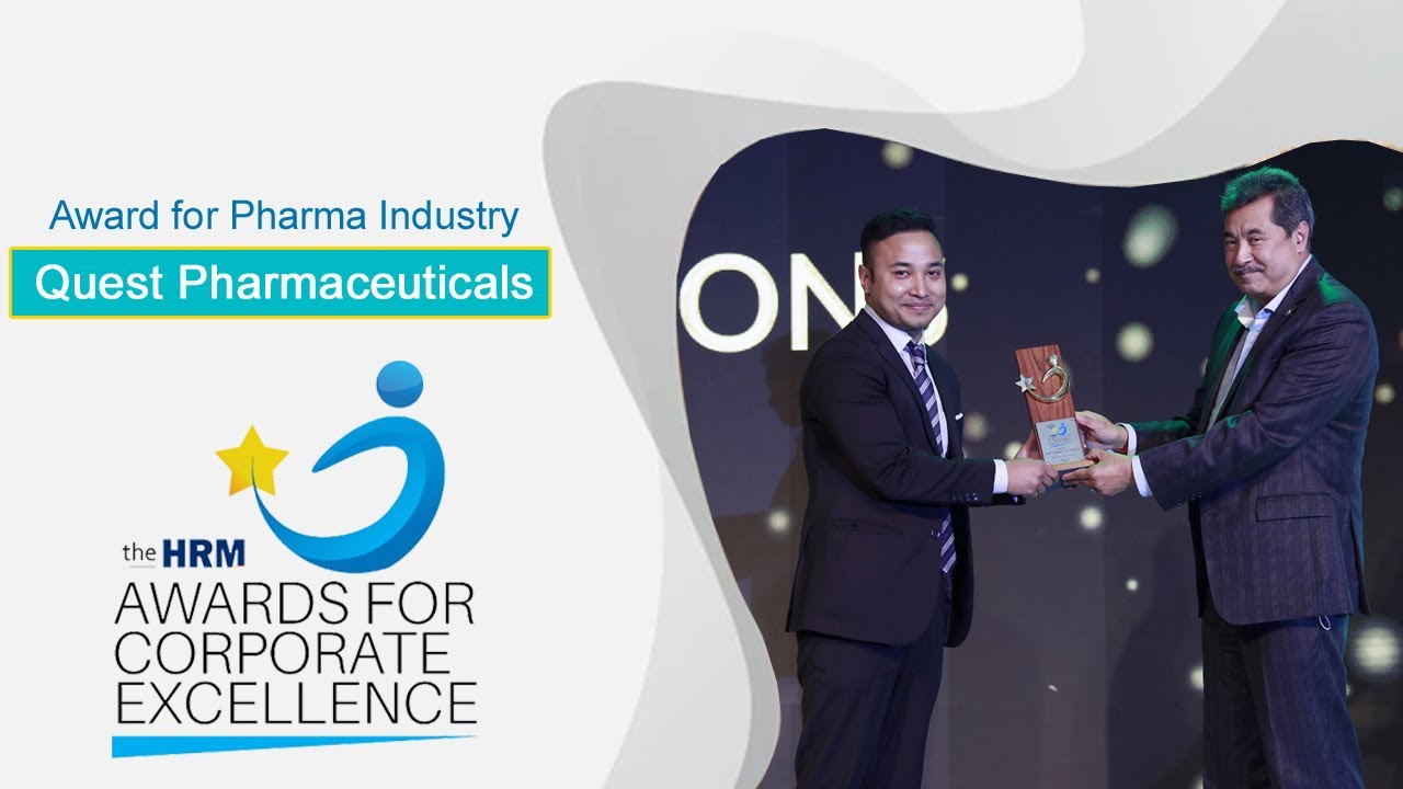 Award for Pharma Industry to Quest Pharmaceuticals - the HRM Award for ...