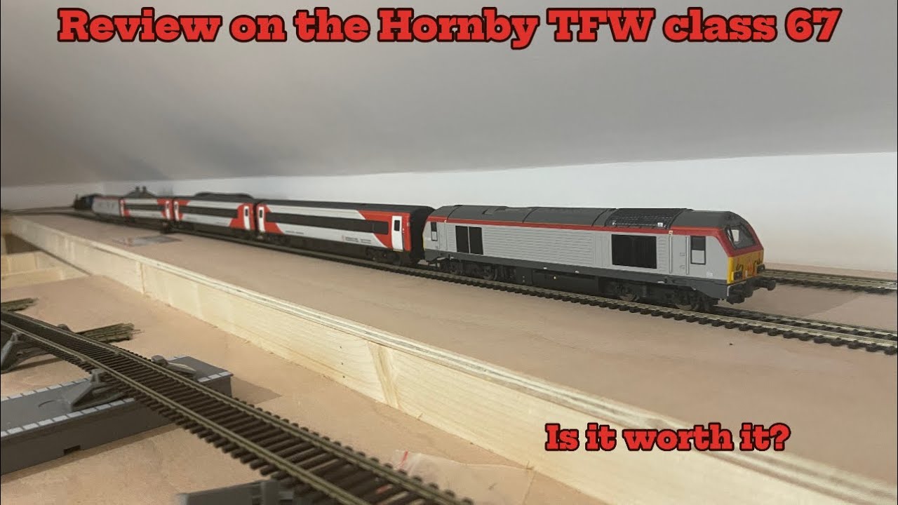 Review on the Hornby Class 67 plus MK4s and Class 82 DVT - YouTube