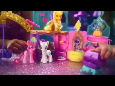 MLP Crystal Princess Palace Playset Commercial - YouTube