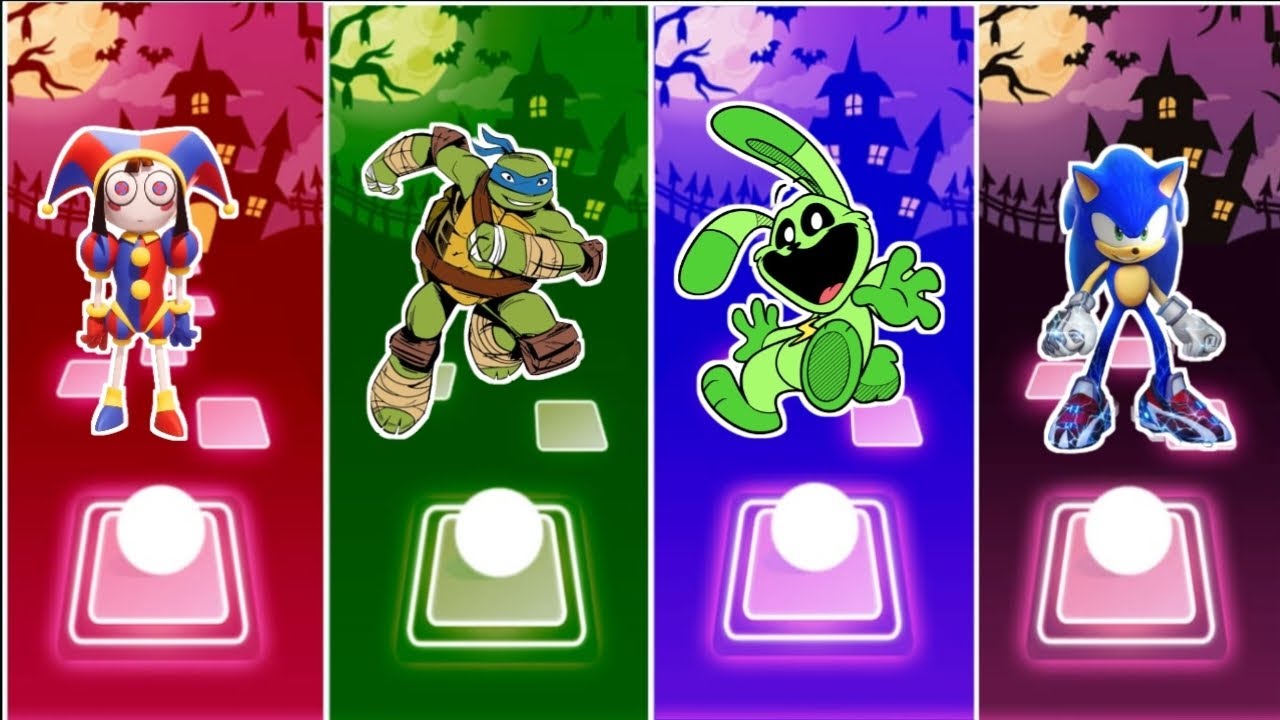 Pomni 🆚 Teenage_mutant_ninja_turtles 🆚 Smiling_critters 🆚 Sonic_prime.💥 ...