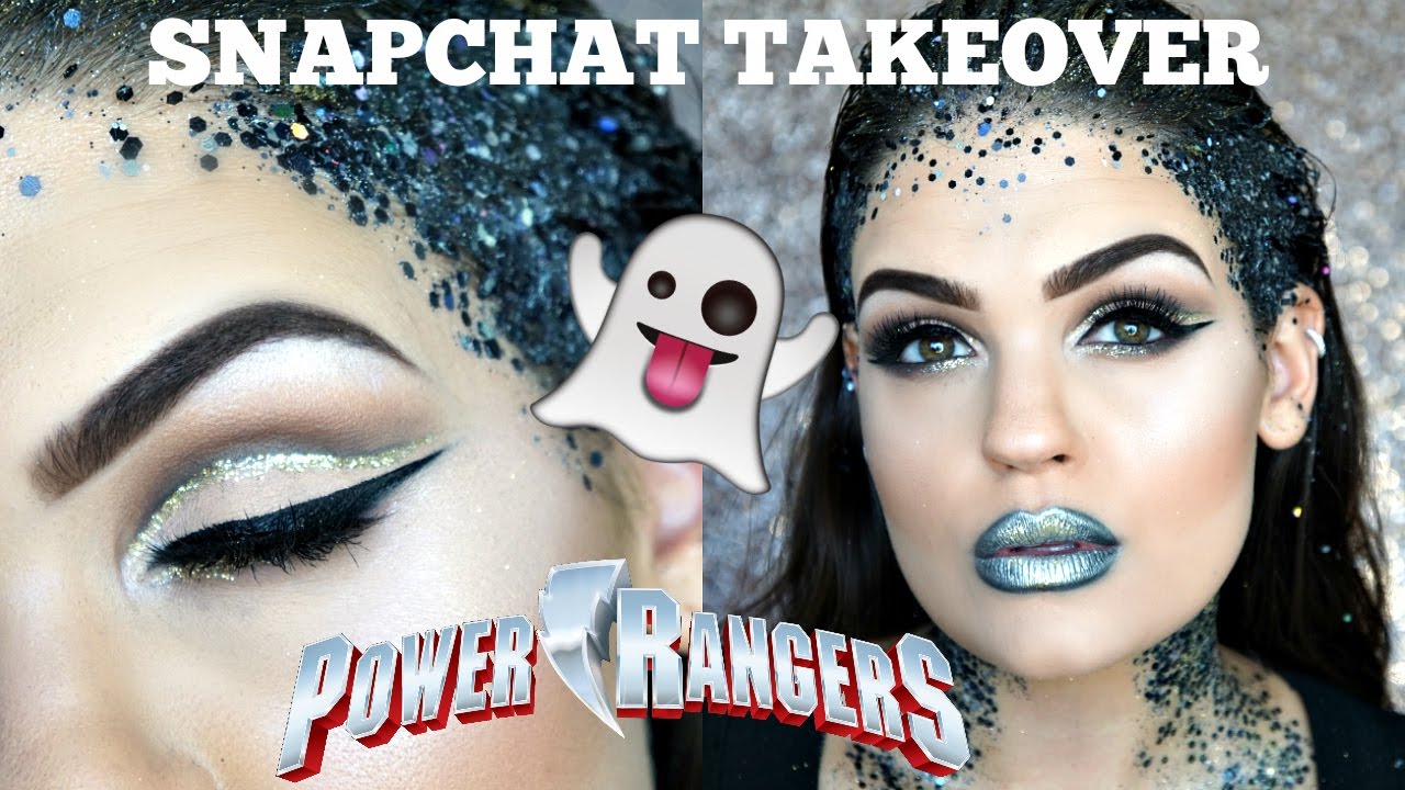 Power Rangers Inspired Makeup | LIVEGLAMCO Snapchat Takeover 3.20 - YouTube