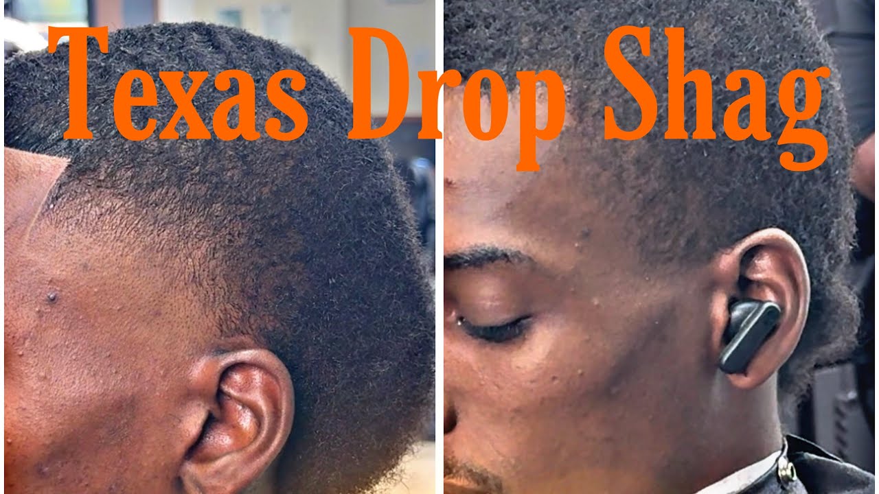 TEXAS Drop Shag Tutorial: The Haircut for High Rollers - YouTube
