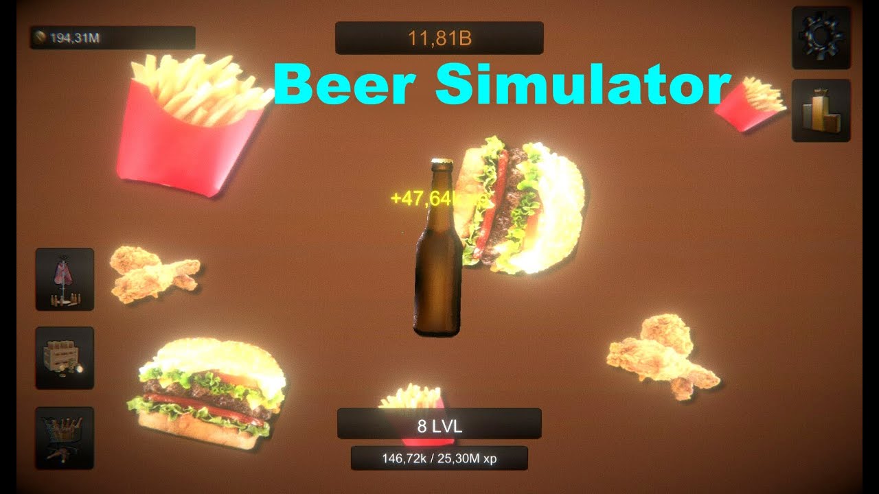 Beer Simulator Пивной симулятор/Кликер PC Steam Clicker game 2024 - YouTube