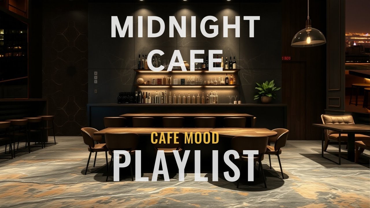 Midnight Cafe with smooth RnB,LO-FI,Jazz,Blues Music for Working ...