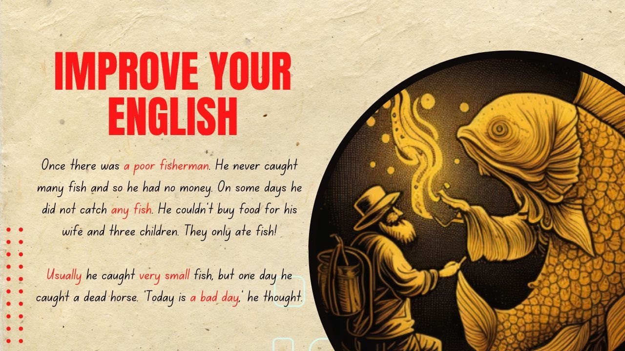 Learn English Through Story Level 1 for IELTS🔥THE FISHERMAN &Giant🔥 ...