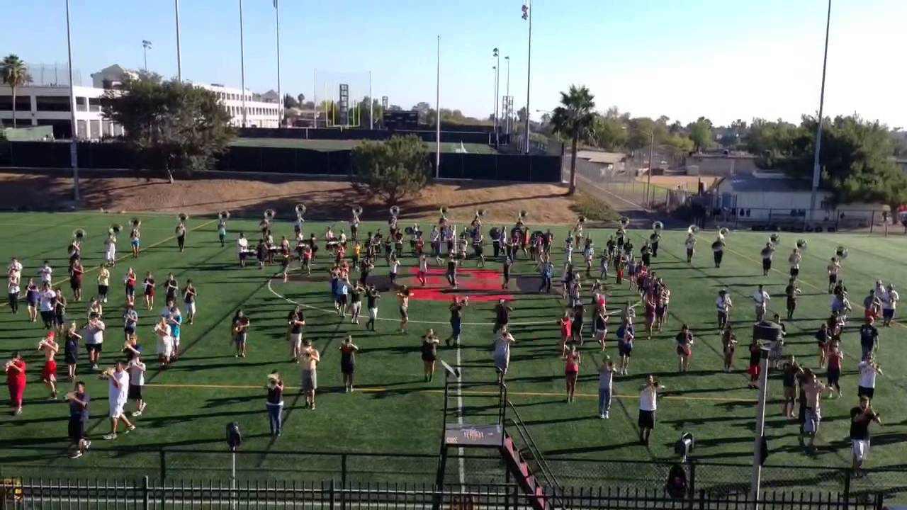 Marching Aztecs rehearsal time lapse 9/22/14 - YouTube