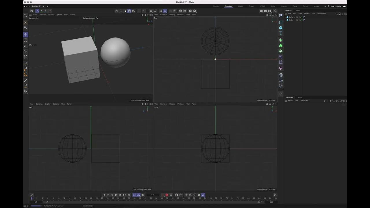 1 Cinema 4D Basic Viewport Navigation - YouTube