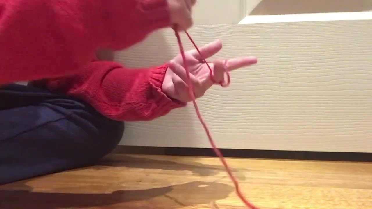 How to finger knit - YouTube