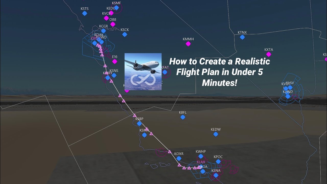 How to Create a Realistic Flight Plan in Under 5 Minutes! - Infinite ...