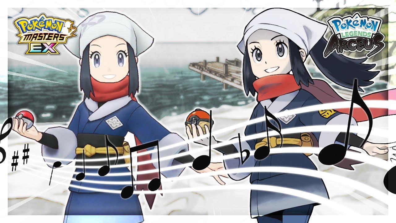 Battle! Hisui Trainer Mashup (Pokemon Legends Arceus x Pokemon Masters ...