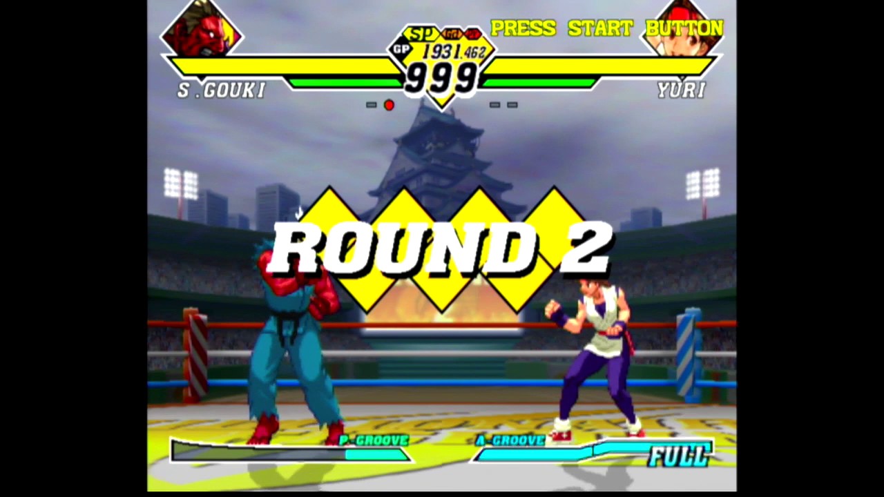 Shin Akuma Capcom vs SNK 2 Dreamcast - YouTube