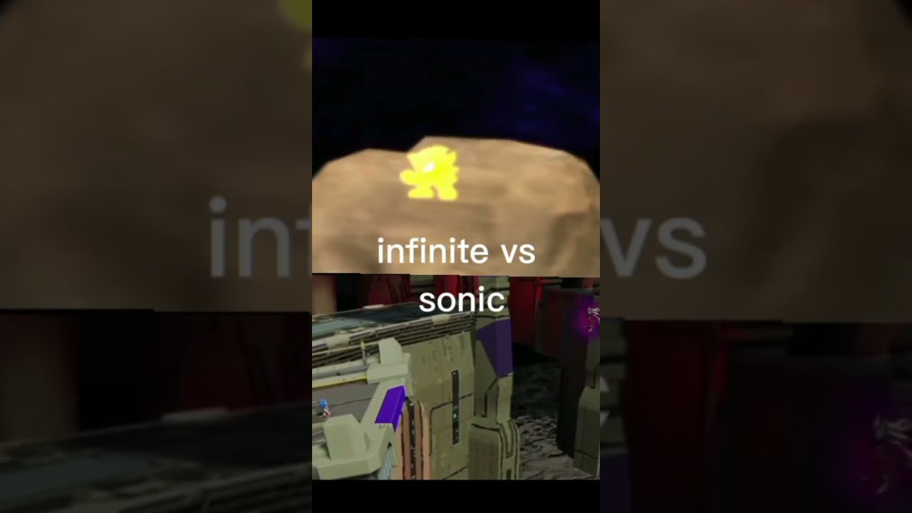 infinite vs super sonic #sonic sonic wins - YouTube