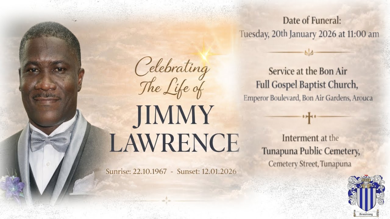 Jimmy Lawrence Funeral Service Livestream - YouTube