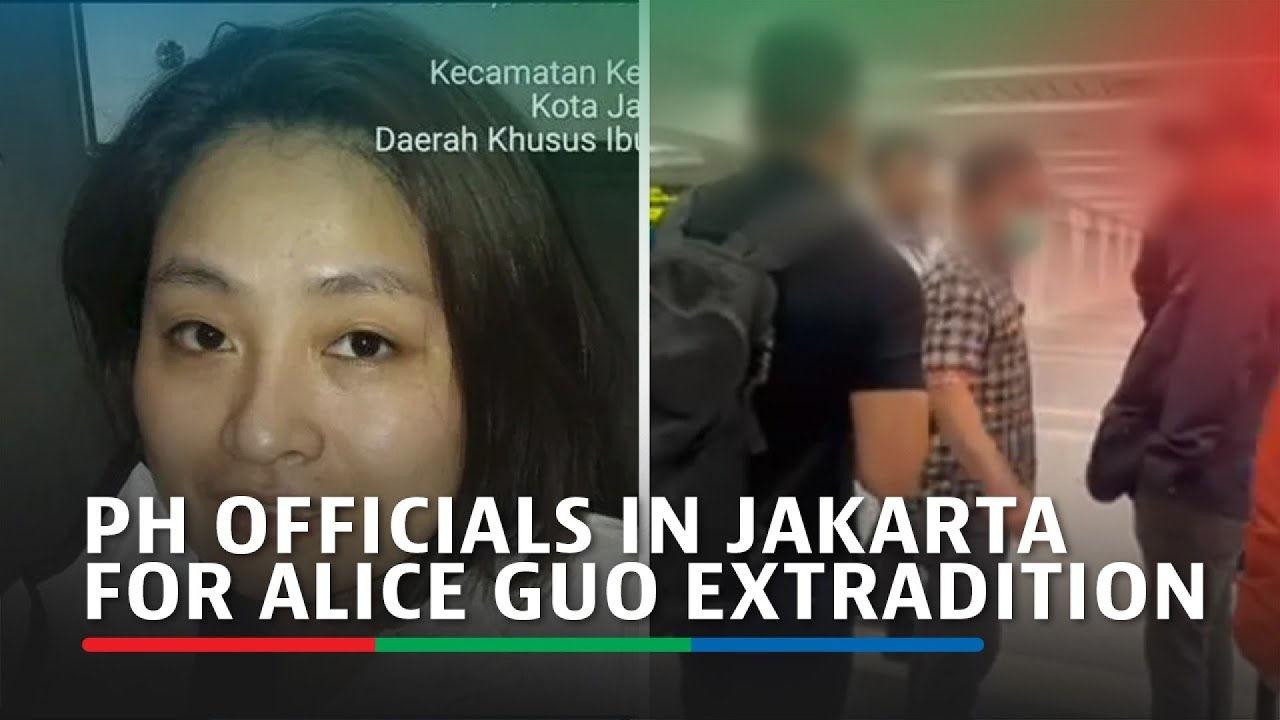 Philippine officials in Jakarta for Alice Guo extradition | ABS-CBN ...