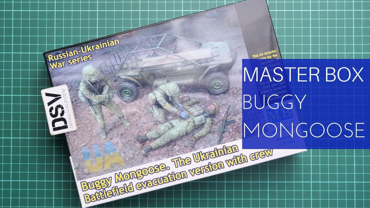 Master Box 1/35 Buggy Mongoose UA Battlefield Evacuation Version with ...