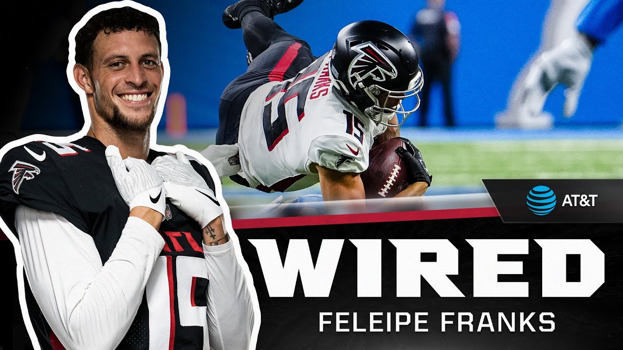 Feleipe Franks mic'd up on gameday | Falcons vs. Lions preseason week 1 ...