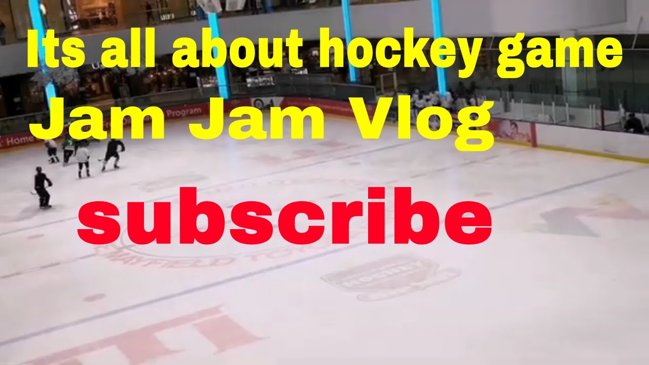 Its all about hockey game [ inside west edmonton mall ] Jam Jam Vlog ...