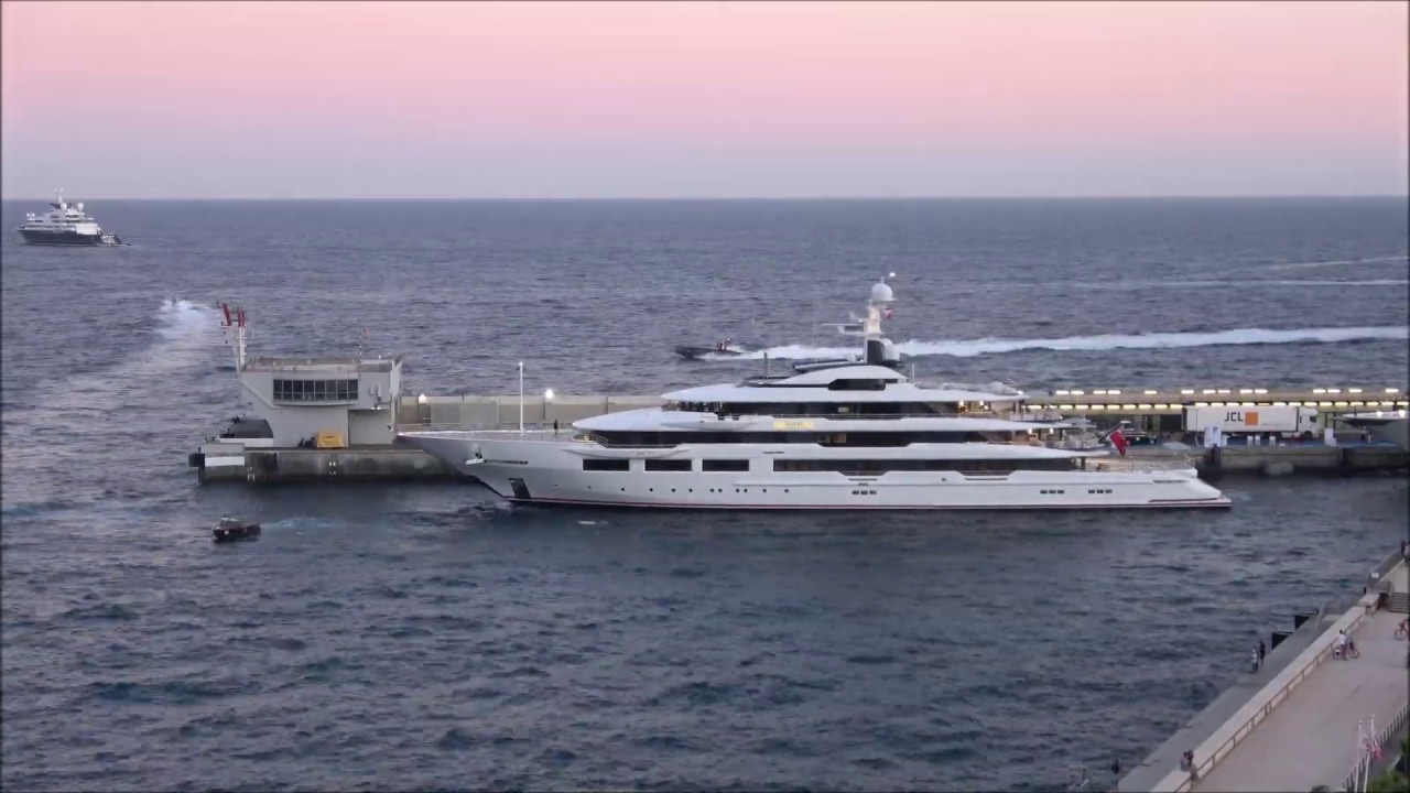 Oceanco's 90m/ 295ft DreAMBoat at the Monaco Yacht Show - YouTube