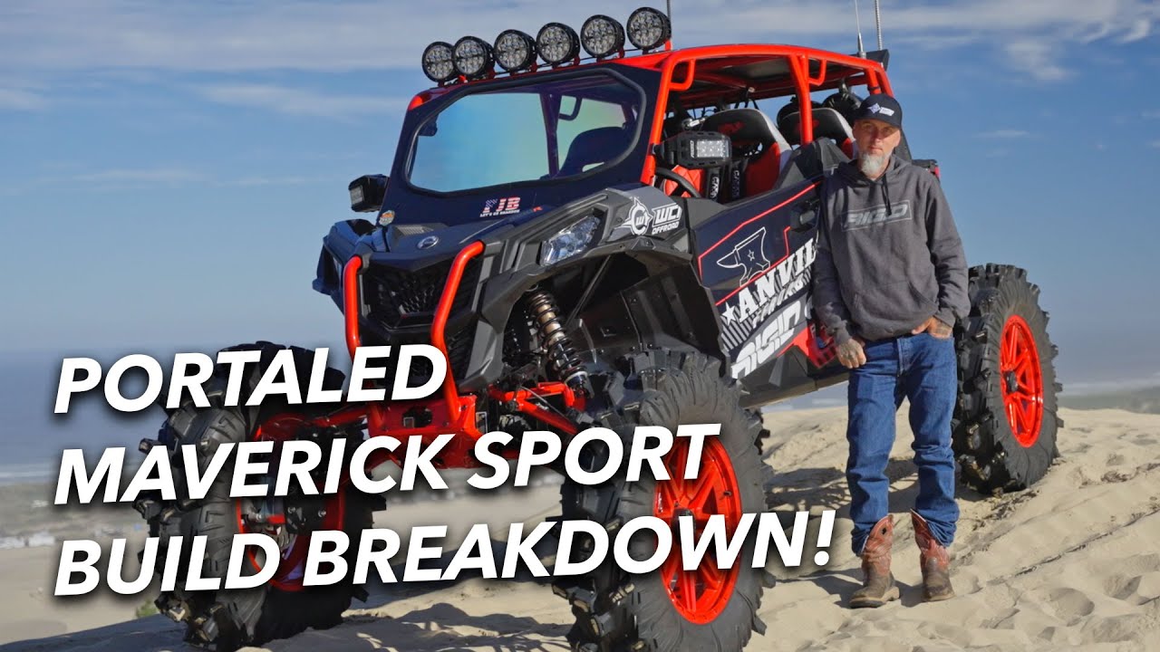 Anvil Offorad's Monster Can-Am Maverick Sport Build Breakdown | The SXS ...
