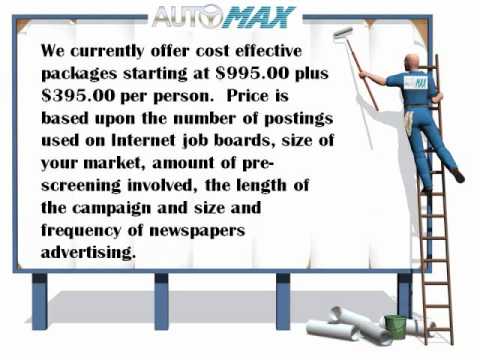 Automotive Recruitment AutoMax Recruiting and Training Advertising Only ...