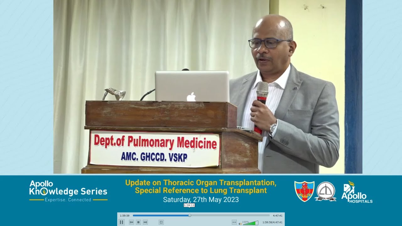 Thoracic Organ Transplantation, Special Ref to Lung Transplant || Dr PV ...
