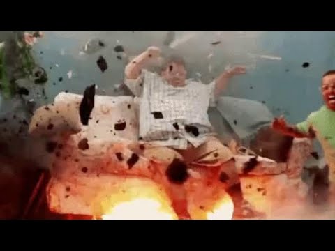 Exploding Couch Meme from Jackass 3D with Chopin [Extended] - YouTube