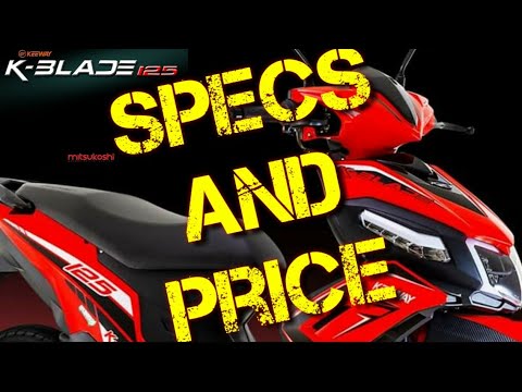SYM Euro Keeway K-Blade 125 | Full Specs and Price Philippines 2022 ...