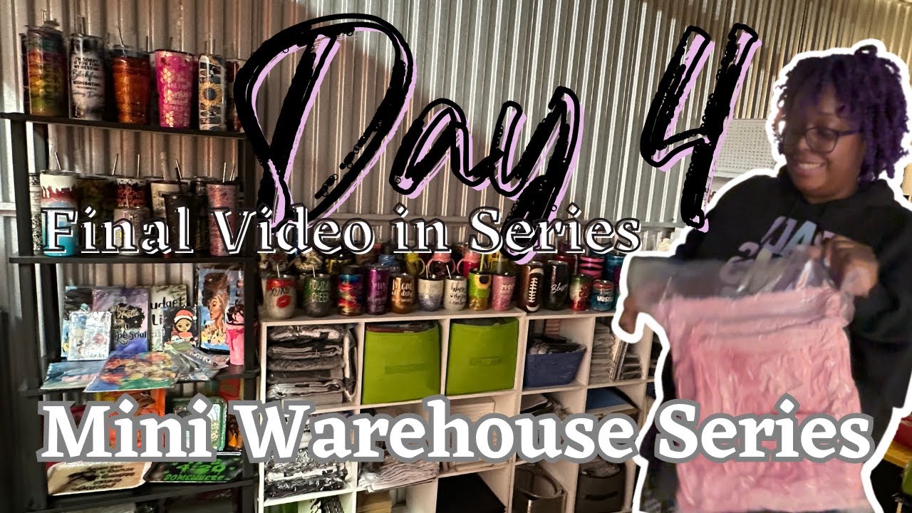 Mini Warehouse Series: Day 4 - Final Day | Watch Me Work - YouTube