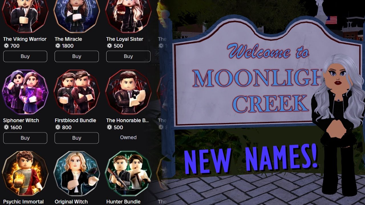 CONFIRMED NAME CHANGES FOR GAMEPASSES + TOWN SNEAK! | THE VAMPIRE ...