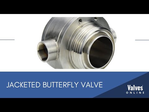Jacketed Butterfly Valve - YouTube
