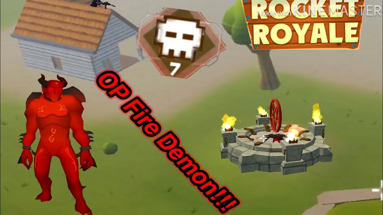 Rocket Royale - Fire Demon Match!!! - YouTube