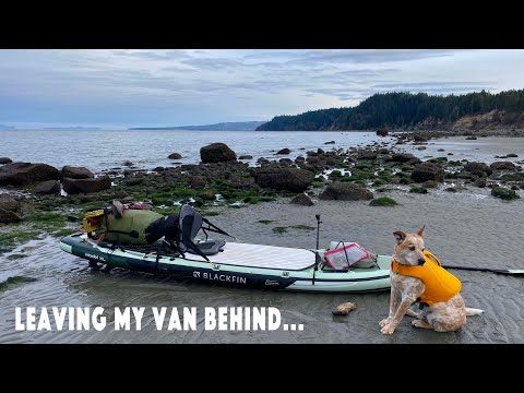 FIRST Paddleboard Camping Trip with my Dog || Solo Female Backcountry Adventures