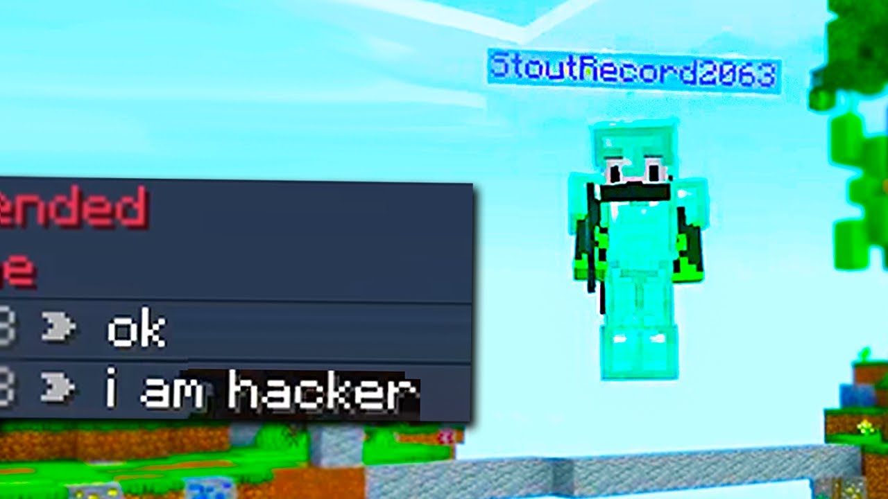Minecraft Hacker ADMITS To Cheating! (epic gamer moment) - YouTube