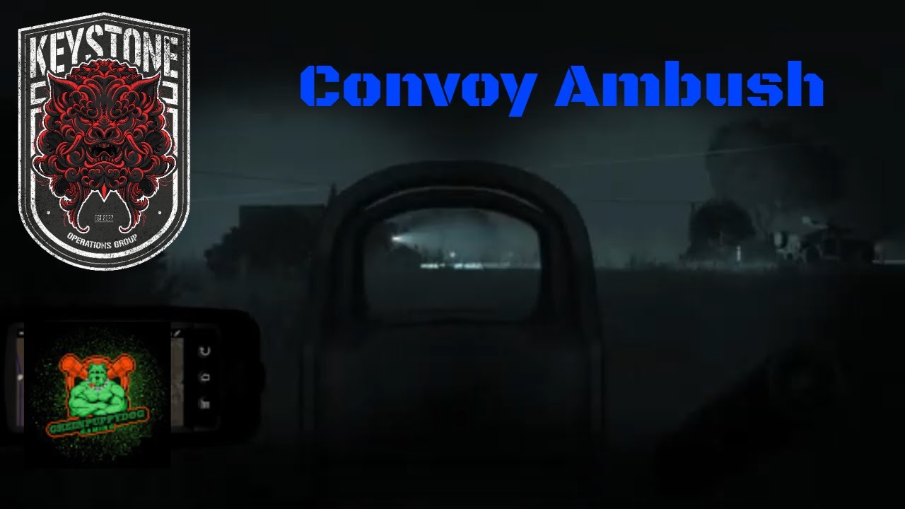 Convoy Ambush on Arma 3 With Large Enemy Presents - YouTube