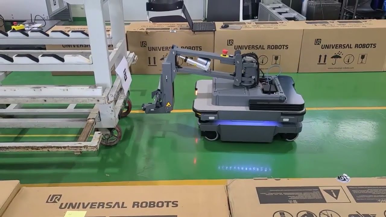 MiR 250 Hook 테스트 - YouTube