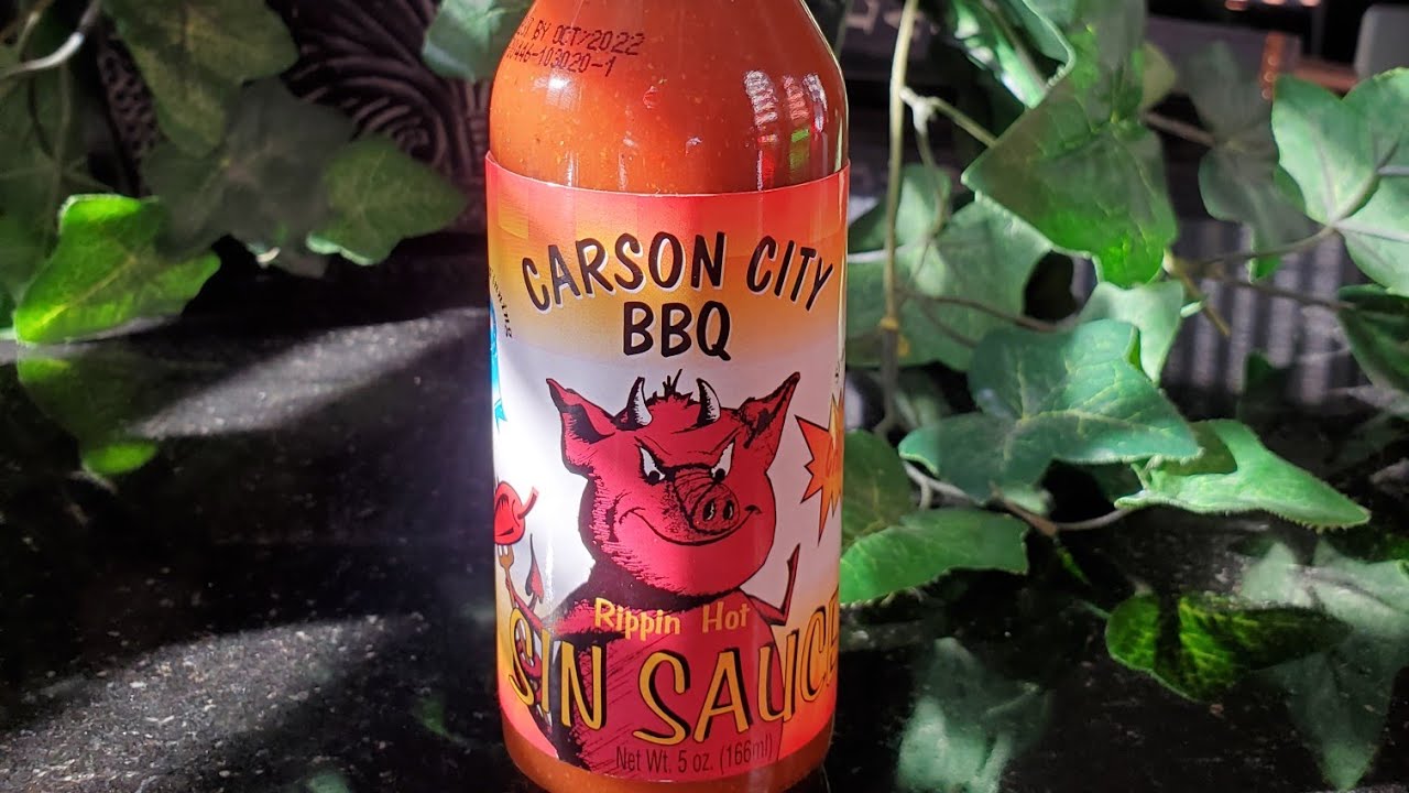 Carson City BBQ Rippin Hot "Sin Sauce" - YouTube