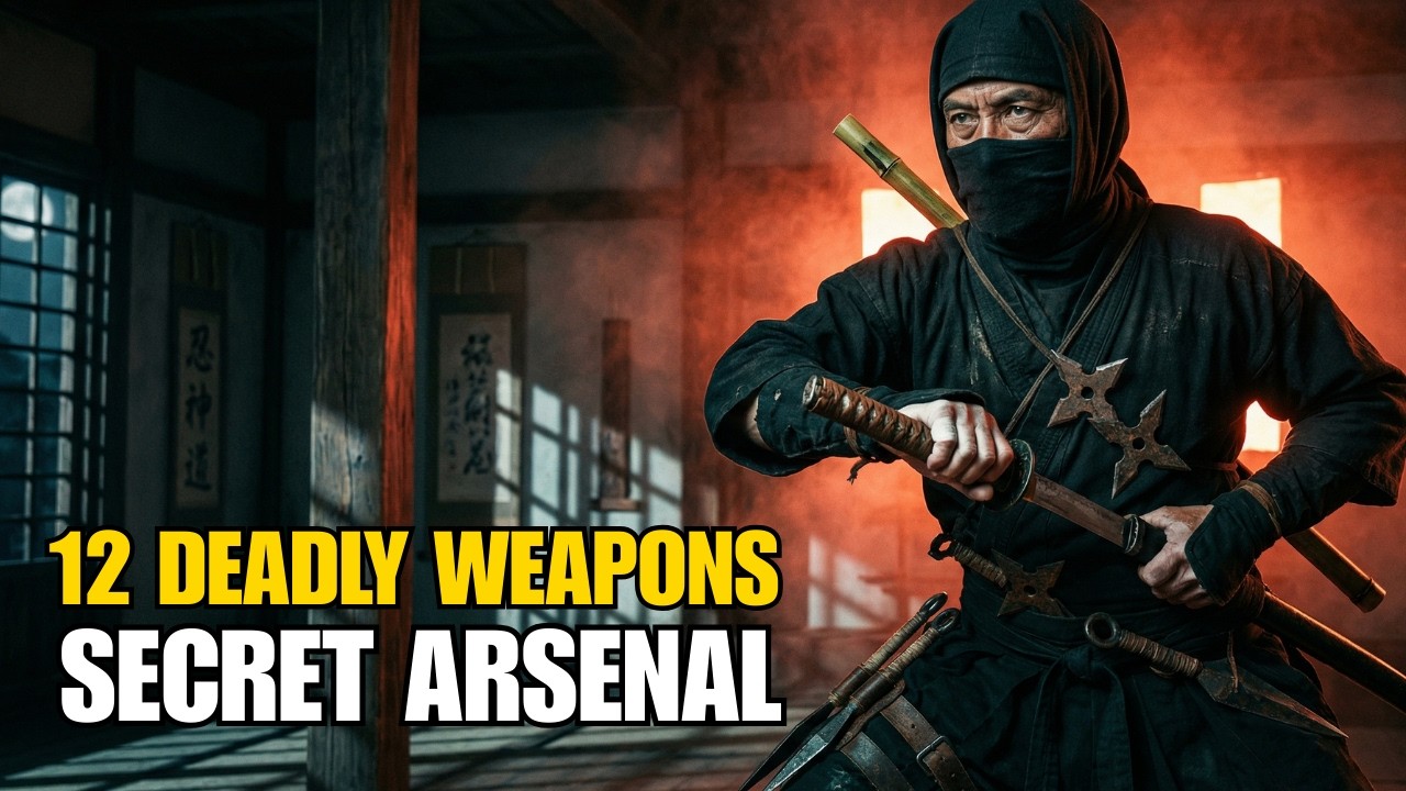 12 Secret Ninja Weapons That Terrified Samurai | Japan's Untold Stories ...
