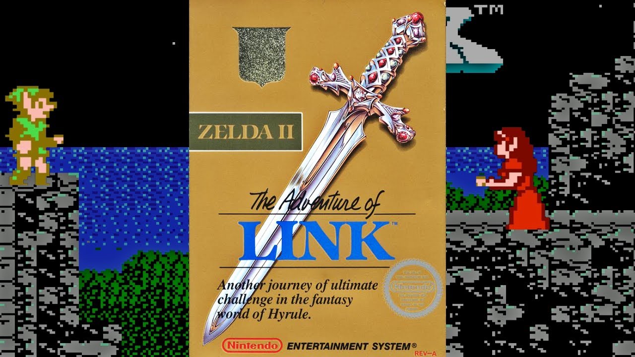 Zelda II: The Adventure of Link (NES) Longplay - YouTube