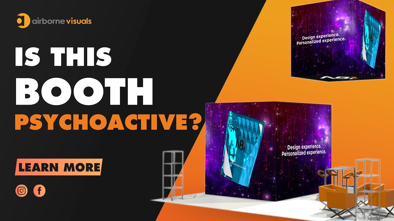 Trade Show LED Video Cubes at MJBizCon Las Vegas - YouTube