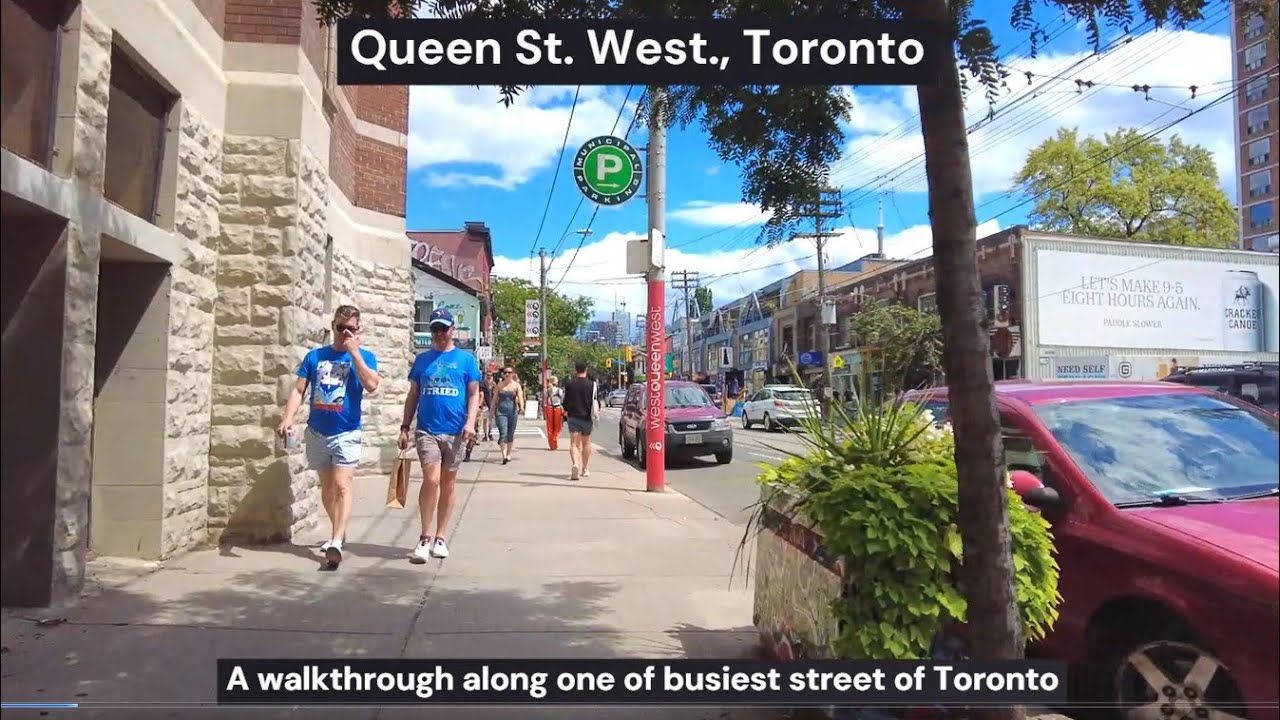 A walkthrough at Queen St , West, Toronto #canada #toronto #queenstreet ...