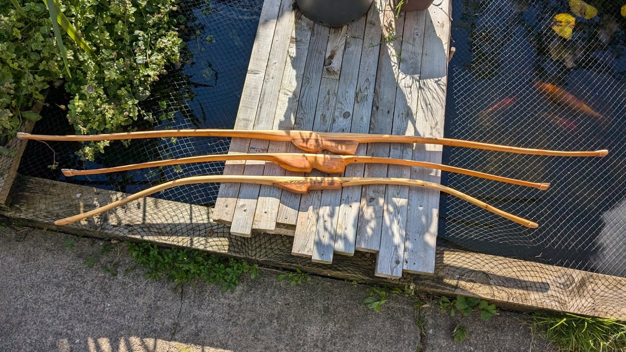 Yew Selfbow Bow Making - Longbow Length, Shapes and Mentality - YouTube