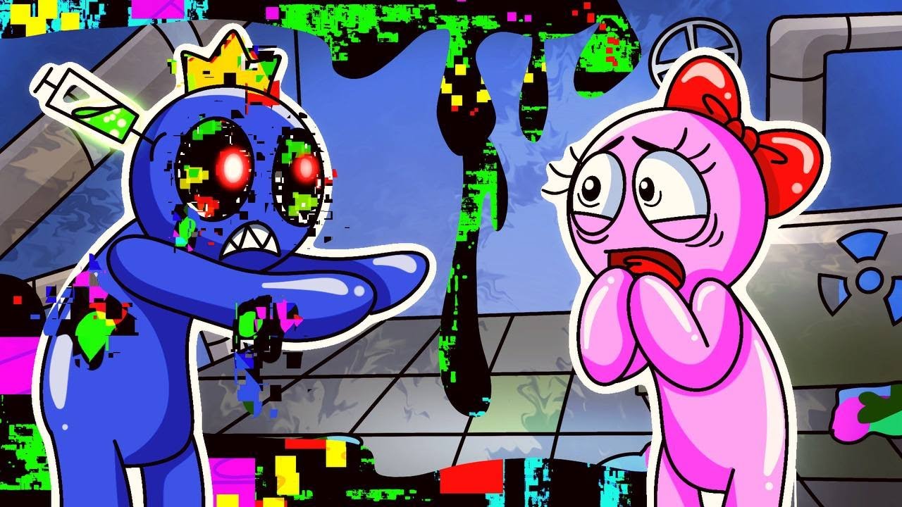 Mysterious story #10 | CORRUPTED injection | RAINBOW FRIENDS animation ...