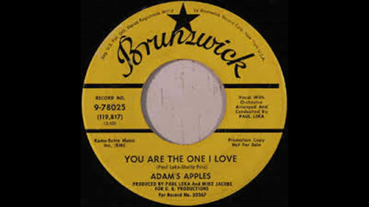 You Are The One I Love - Adams Apples - YouTube