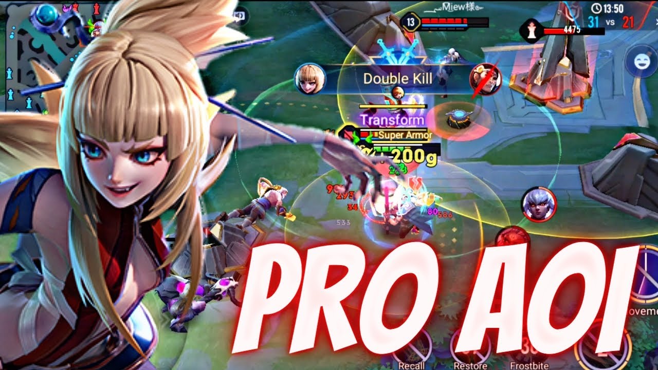 AoV : AOI PRO GAMEPLAY - ARENA OF VALOR - YouTube