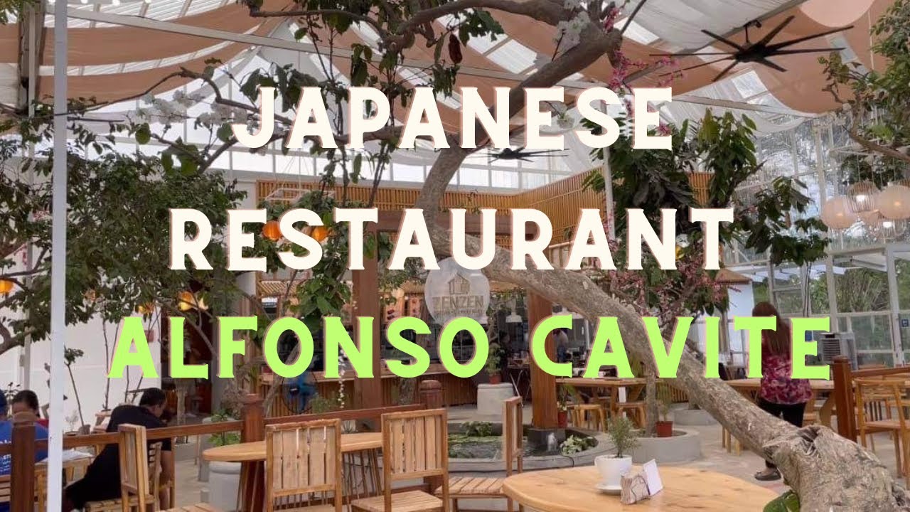 WHERE TO EAT: JAPANESE RESTAURANT AND CAFE IN ALFONSO CAVITE - YouTube